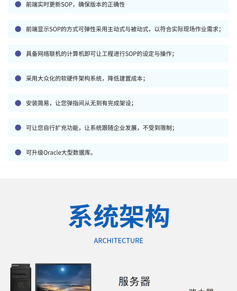 智能工业生产看板显示屏 MES/E-SOP 系统 森克触控 上海森克电子科技有限公司